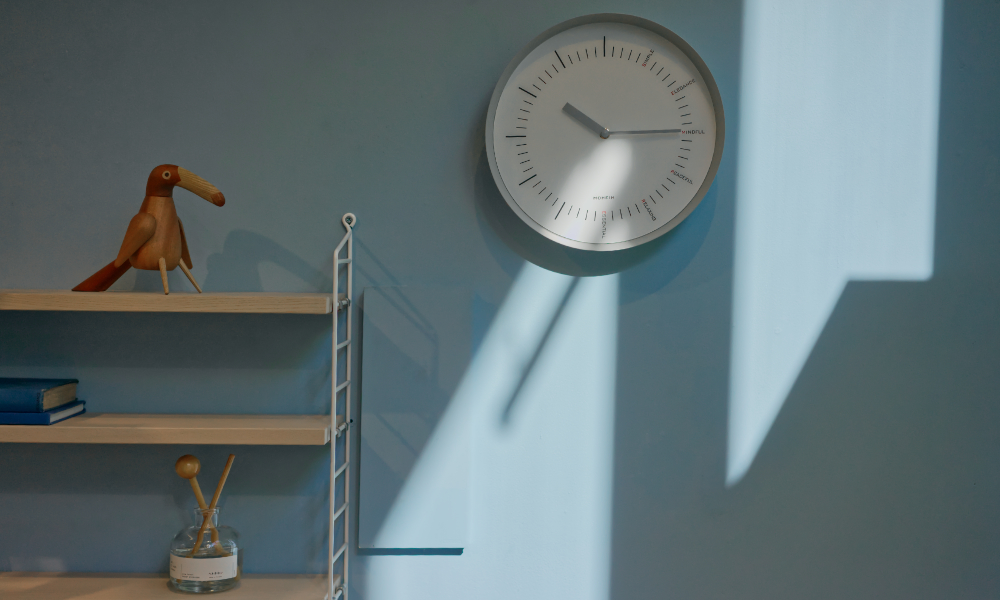 HORN (gray) has been selected as a limited edition wall clock to ...