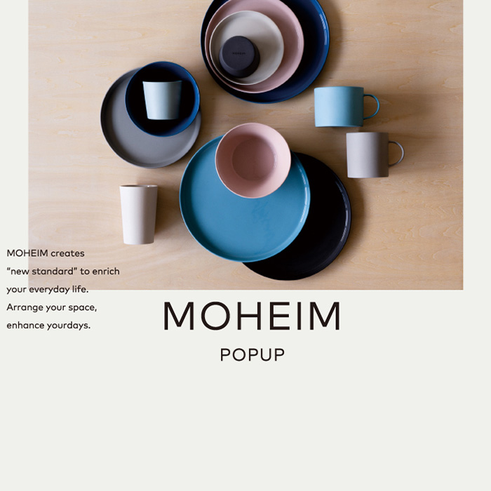 MOHEIM's POP UP Fair has been started at REAL STYLE nagoya higashi. - MOHEIM