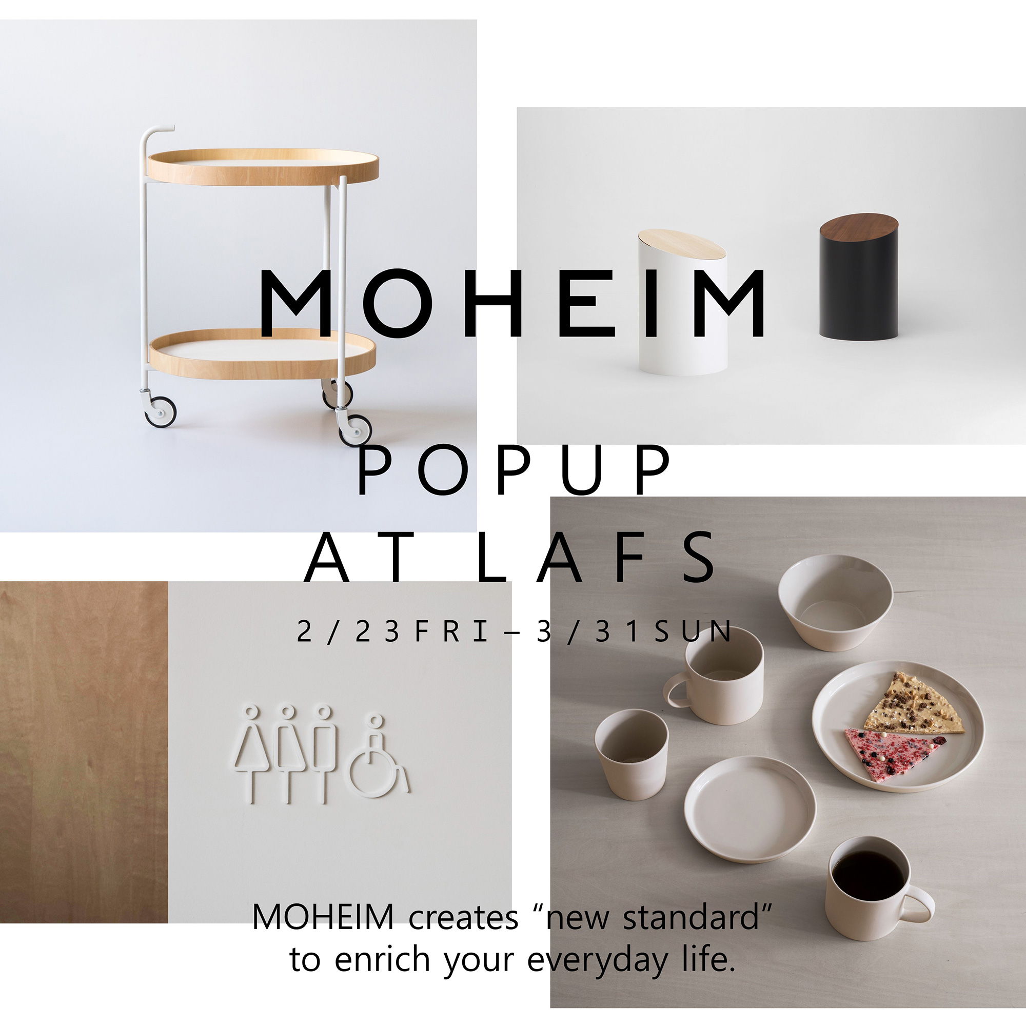 MOHEIM's POP UP Fair has been started at LAFS (Kumamoto). - MOHEIM