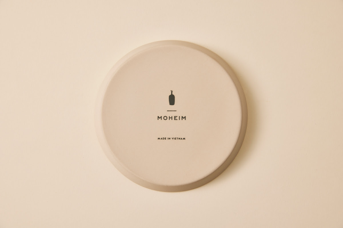 STONE PLATE, another collaboration model with BLUE BOTTLE COFFEE - MOHEIM